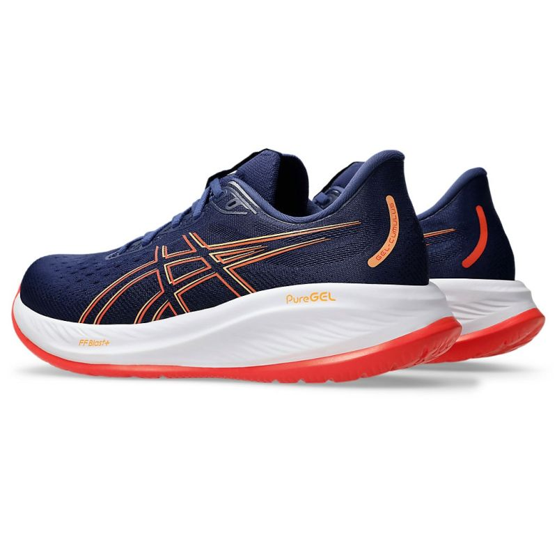 Men's Asics Gel-Cumulus 26 Men's :Indigo Blue | Coral Reef – iRUN Singapore