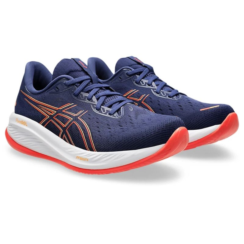 Men's Asics Gel-Cumulus 26 Men's :Indigo Blue | Coral Reef – iRUN Singapore