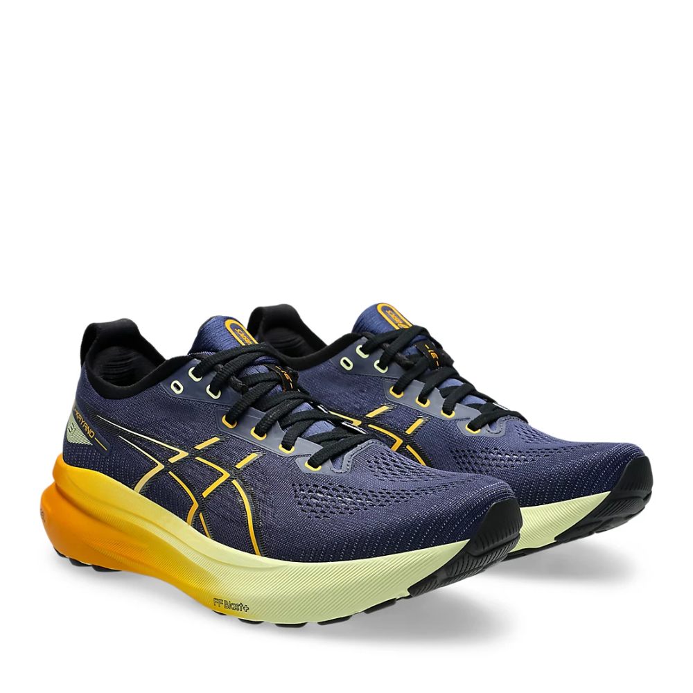 Men's Asics Gel-Kayano 31 Wide Running Shoes :Indigo Blue | Gunmetal ...