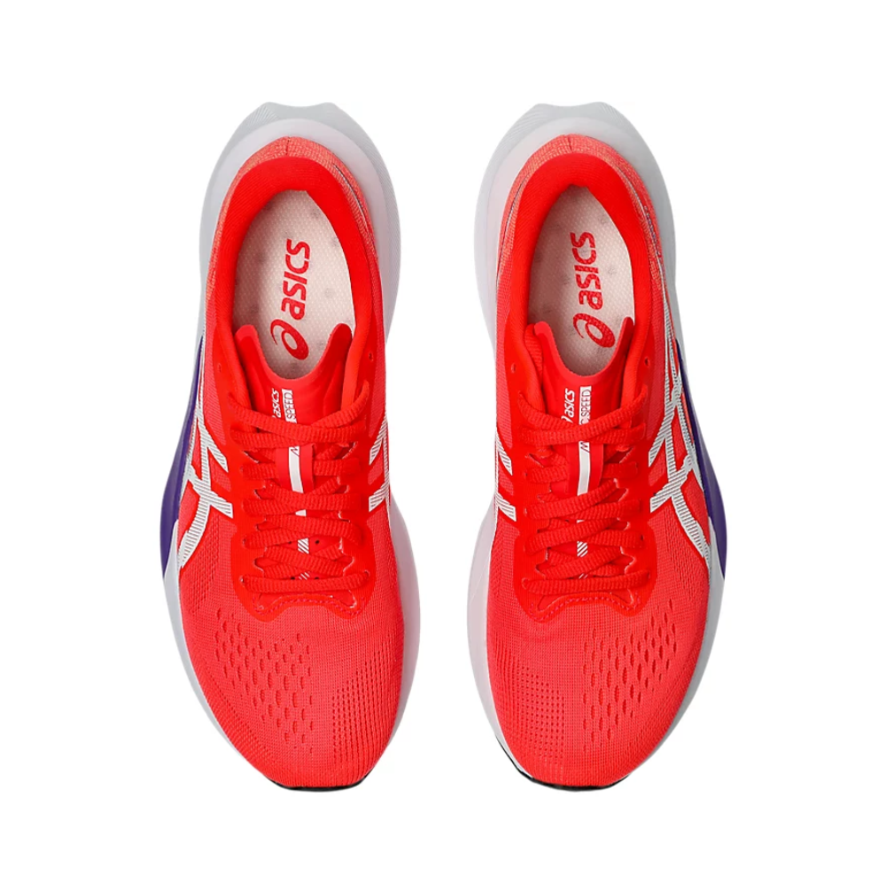 Women's Asics Magic Speed 4 Racing Shoes :Flash Red | White – iRUN ...