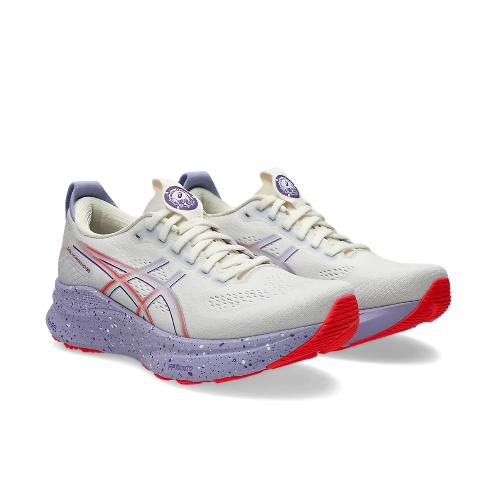 Women's Asics Gel-Kayano 32 Tokyo Running Shoes :Cream | Edo Purple ...