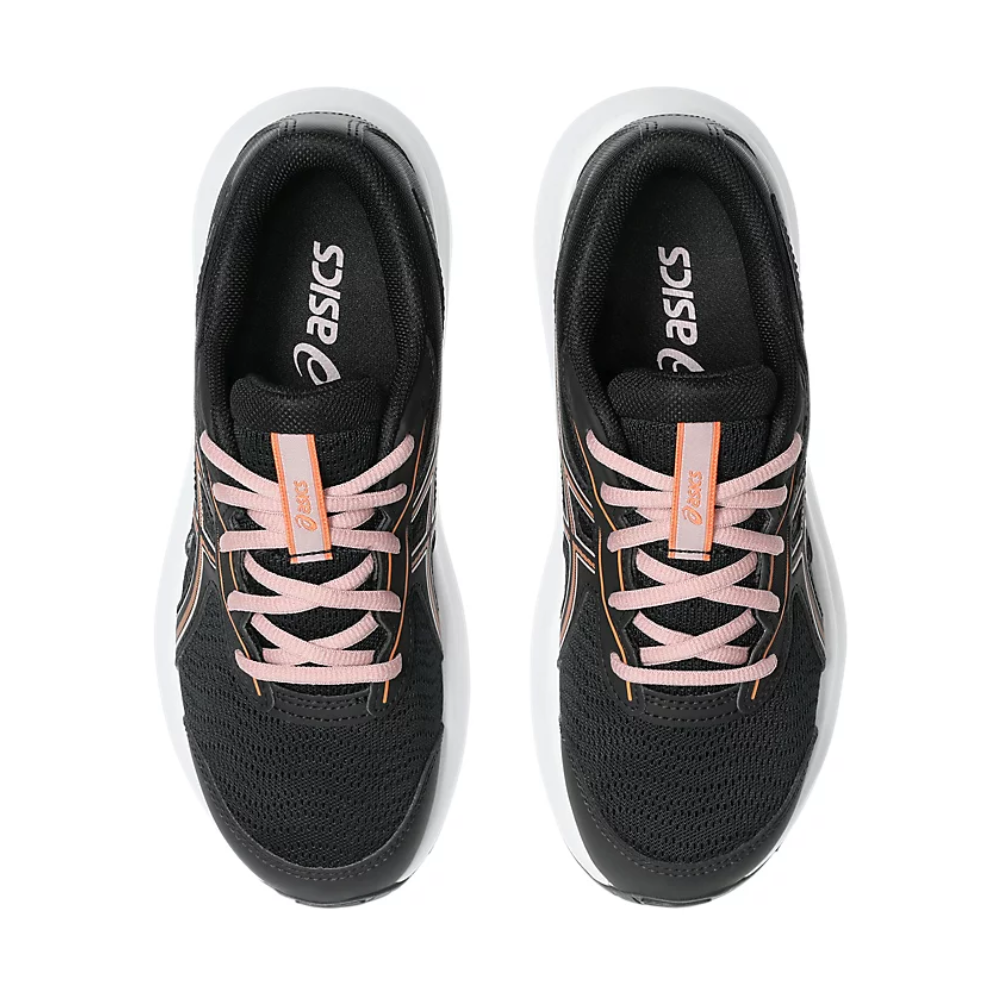 Older Kids' Asics Contend 9 Grade School Shoes :Black | Sun Peach ...