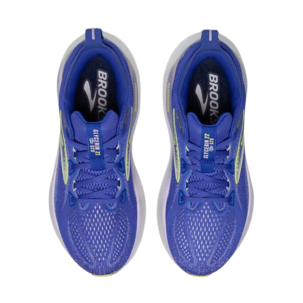 Women's Brooks Glycerin GTS 22 Running Shoes :Amparo Blue | Hyper Iris ...