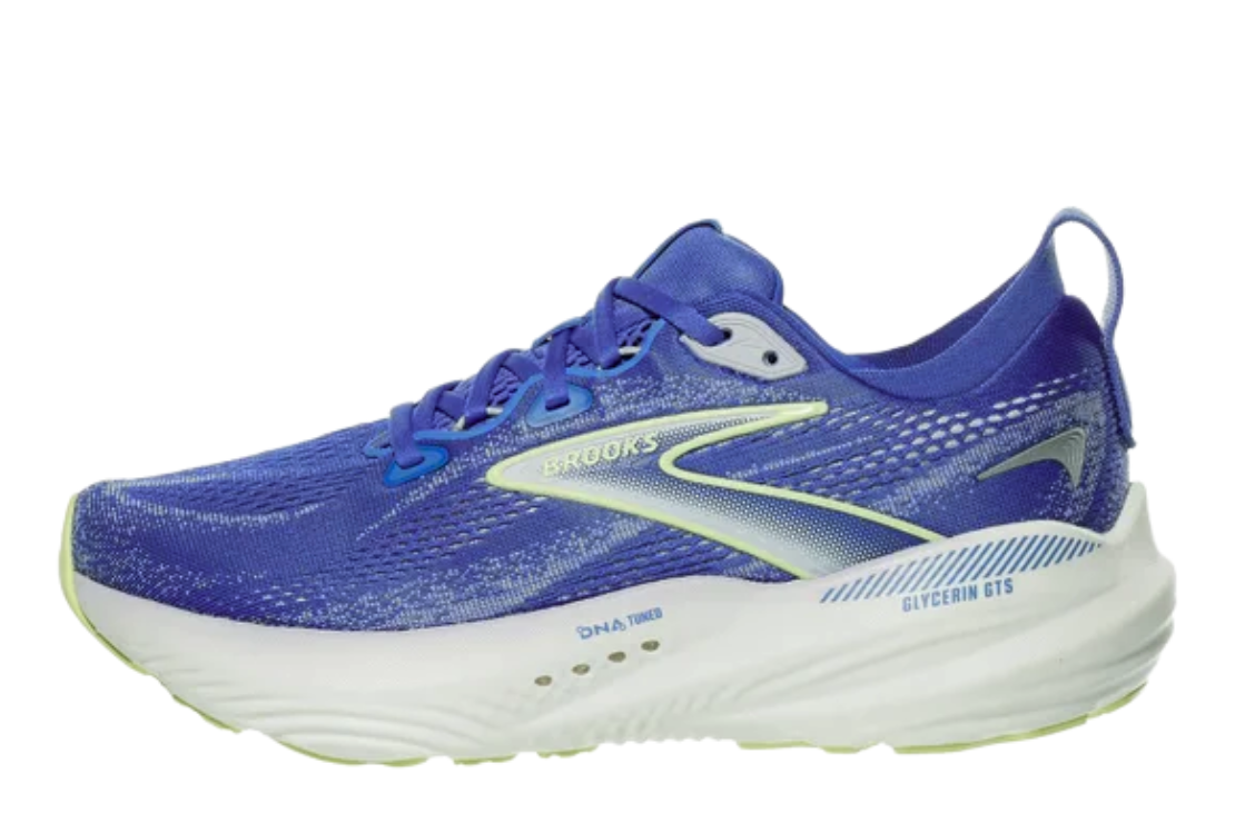 Women's Brooks Glycerin GTS 22 Running Shoes :Amparo Blue | Hyper Iris ...