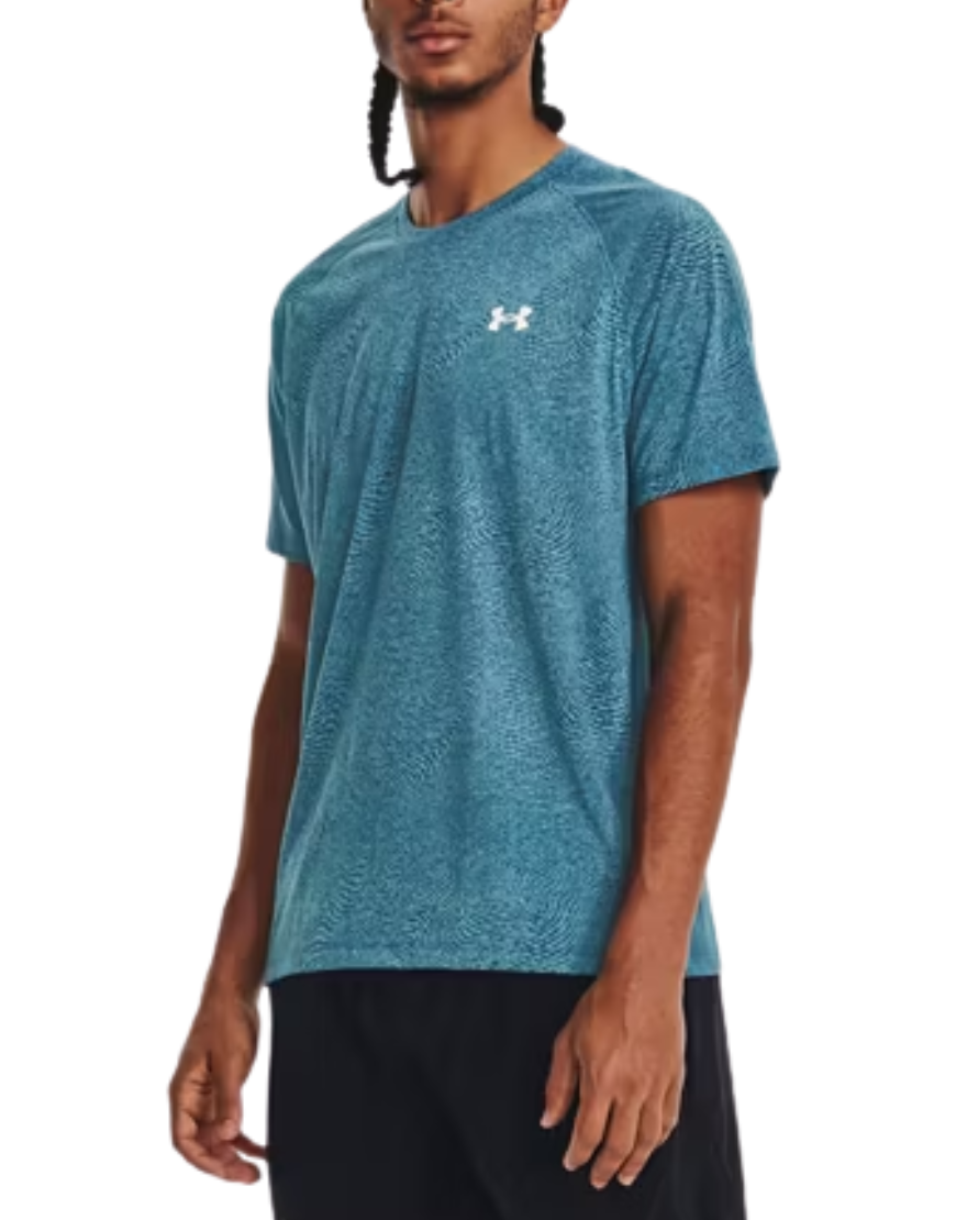 Men's Streaker Micro Mesh Short Sleeve :Blue – iRUN Singapore