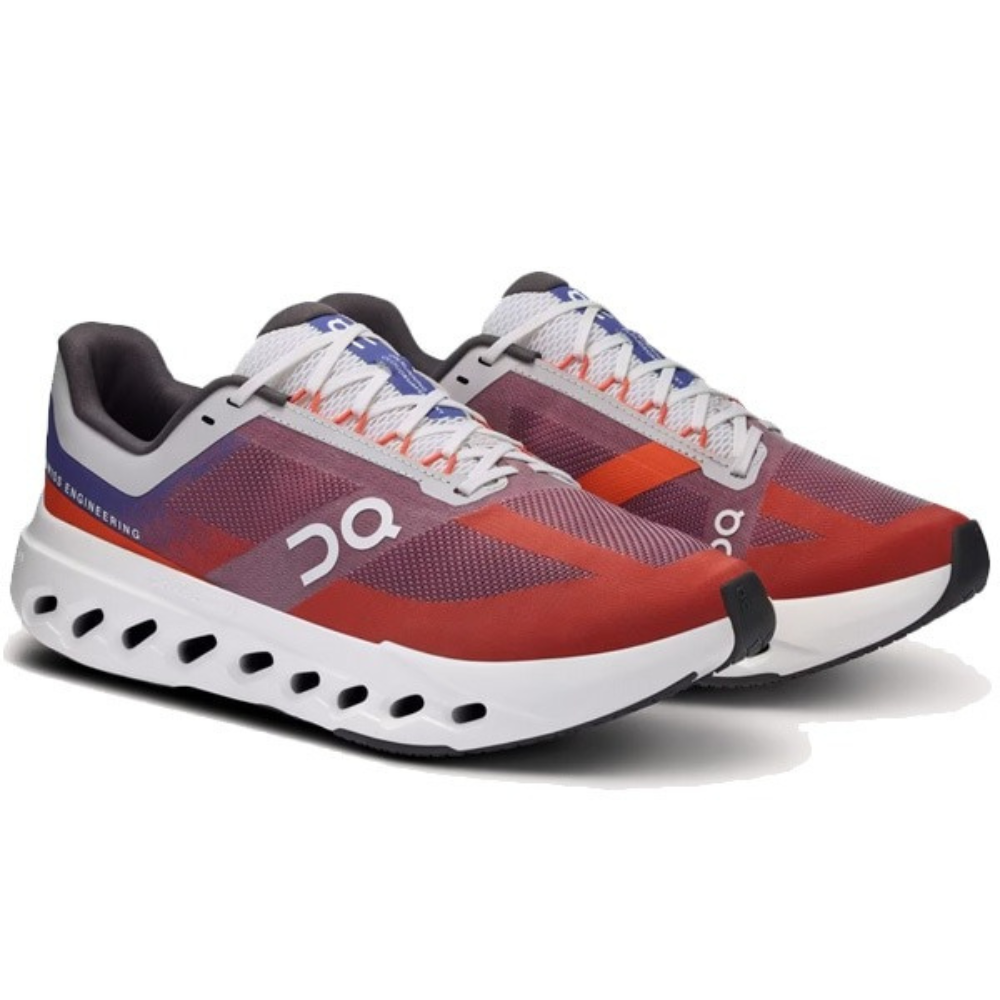 Men's On Cloudsurfer Next Running Shoes :Indigo | Flame – iRUN Singapore