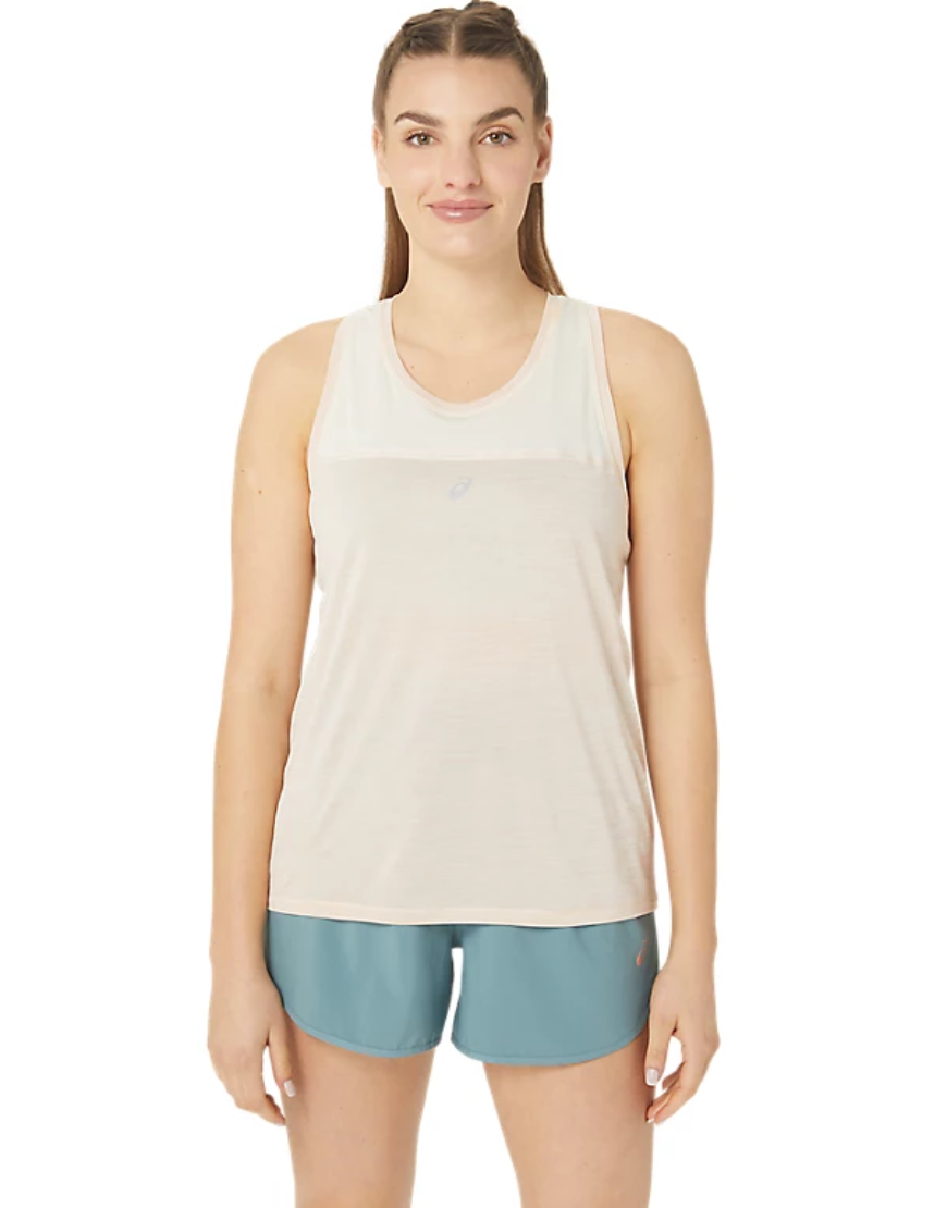 Women's Race Tank Top :Rose Dust – iRUN Singapore