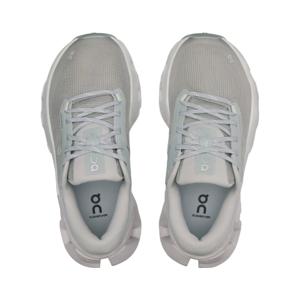 Women's On Cloudflyer 5 Running Shoes :Glacier | Wolf – iRUN Singapore