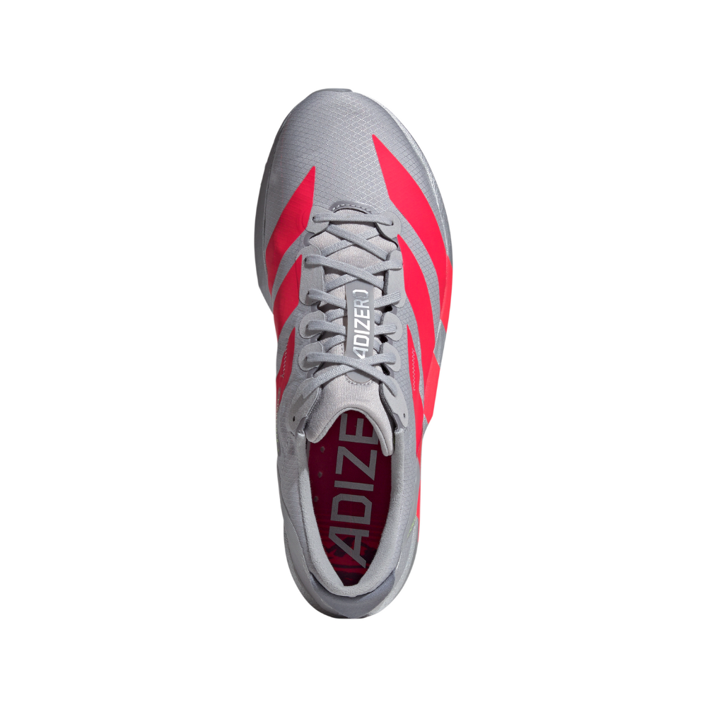 Adidas Adizero Adios 9 Men's Running Shoes :Grey I Lucid Red – iRUN ...