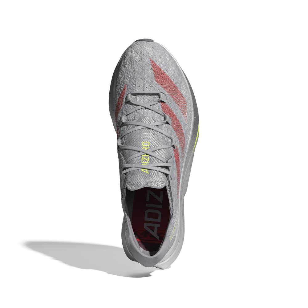 Adidas Adizero Prime X 2 Strung Men's Shoes:Grey | Lucid Red – iRUN ...