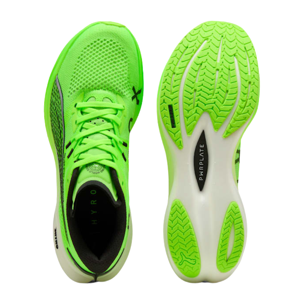 Men's PUMA x HYROX Deviate Nitro 3 :Green Glare – iRUN Singapore