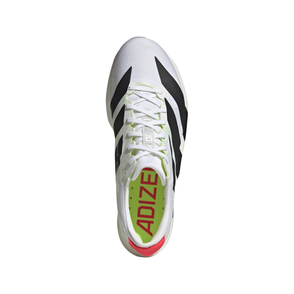 Men's Adizero Adios 9 :White | Silver Metallic – iRUN Singapore