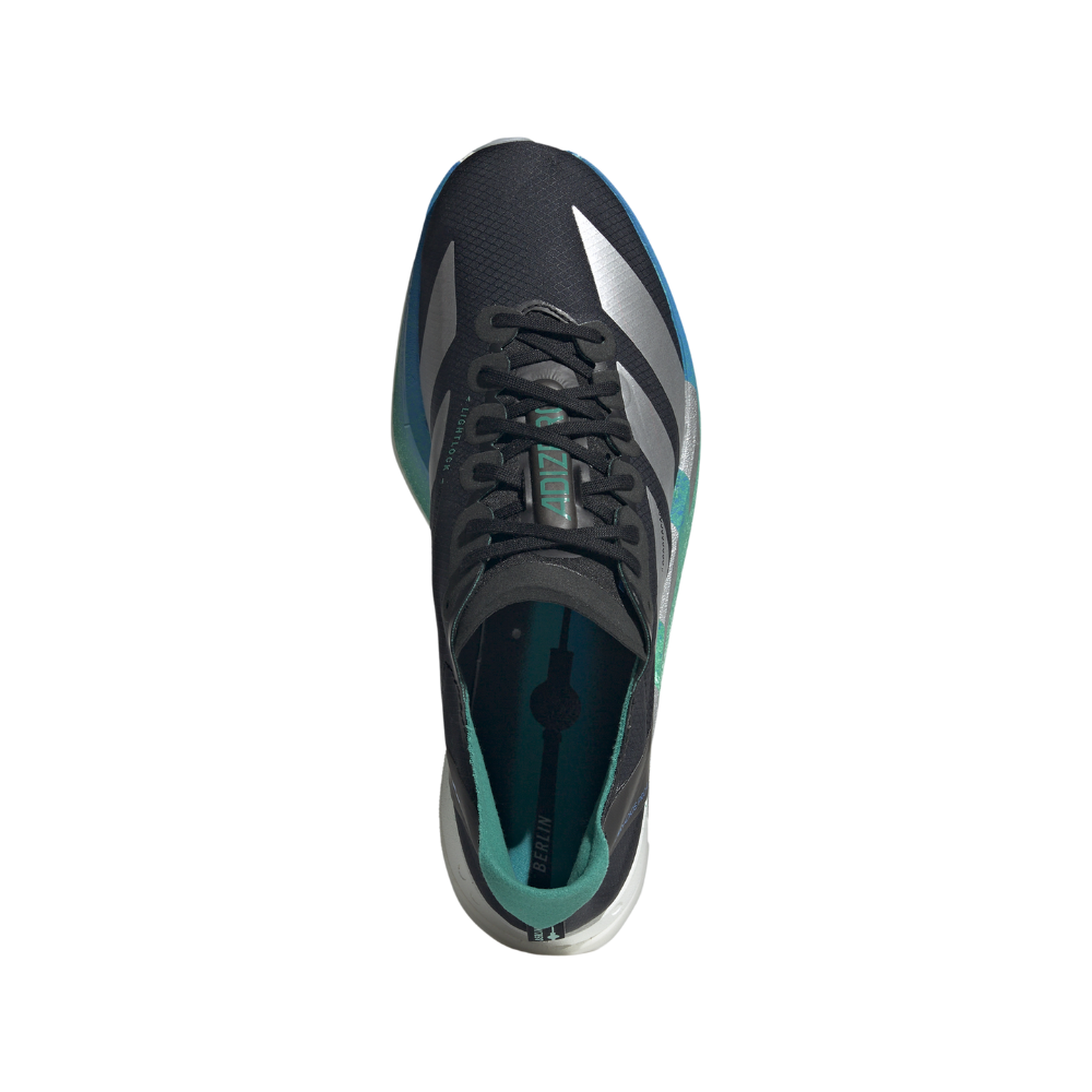 Men's Adidas Adizero Adios Pro 4 :CBLACK/MSILVE/GLRGRN – iRUN Singapore