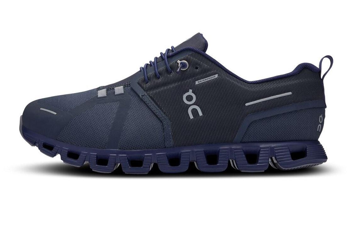 Men's ON Cloud 5 Waterproof Running Shoes :Navy | Ink – iRUN Singapore