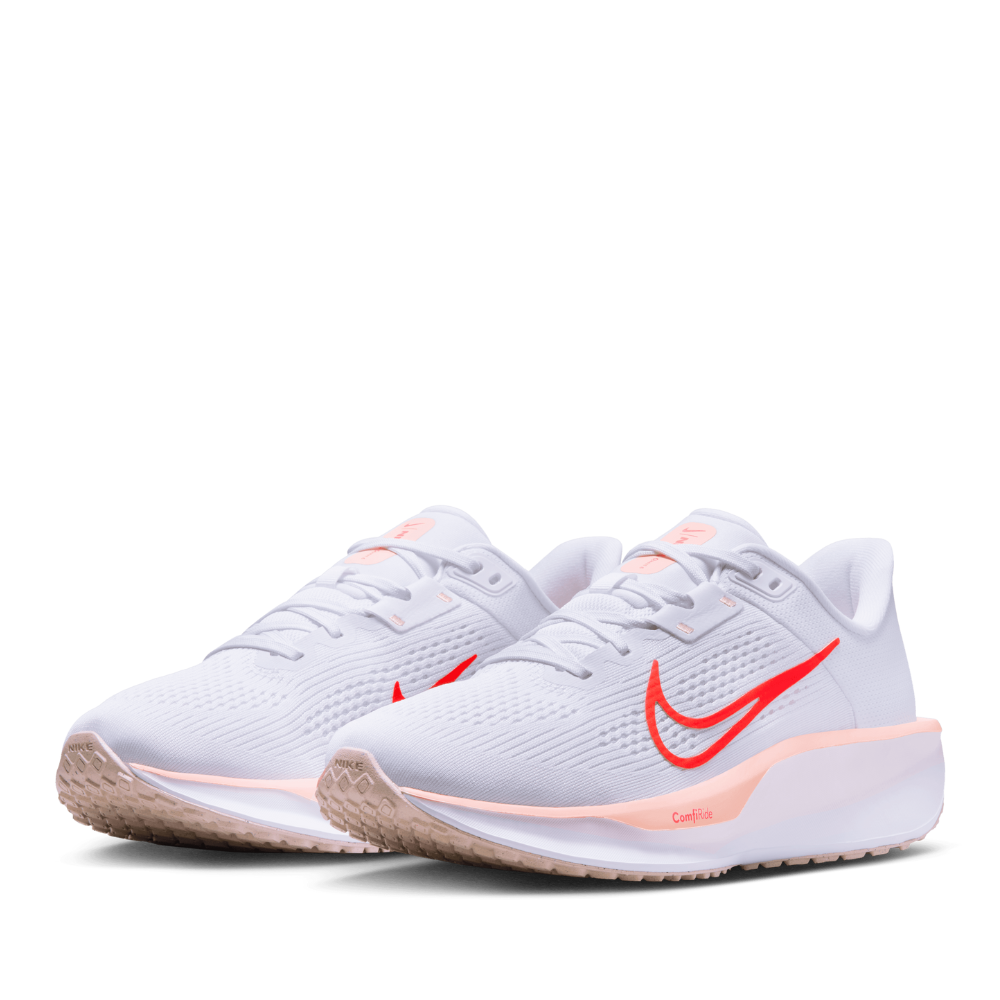 Women's Nike Quest 6 Running Shoes :White | Washed Coral – iRUN Singapore