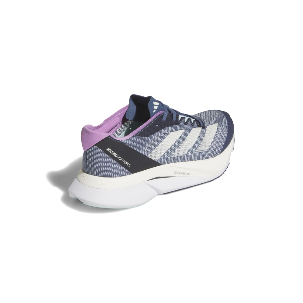 Women's Adidas Adizero Boston 12 Running Shoes :Ink – iRUN Singapore