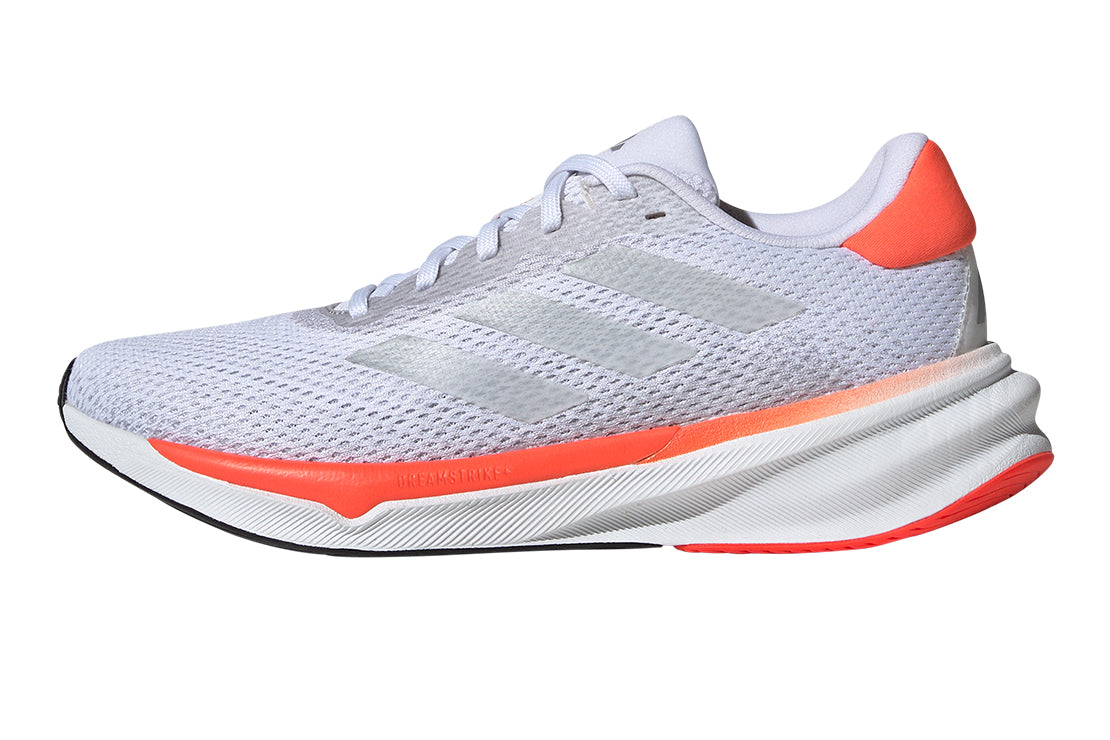 Women's Adidas Supernova Stride :Cloud White I Silver Metallic – iRUN ...