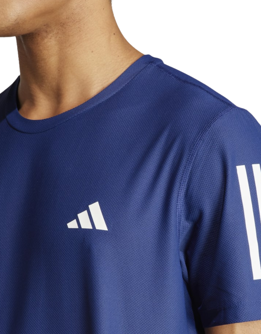 Men's Adidas Own The Run Tee :Dark Blue – iRUN Singapore