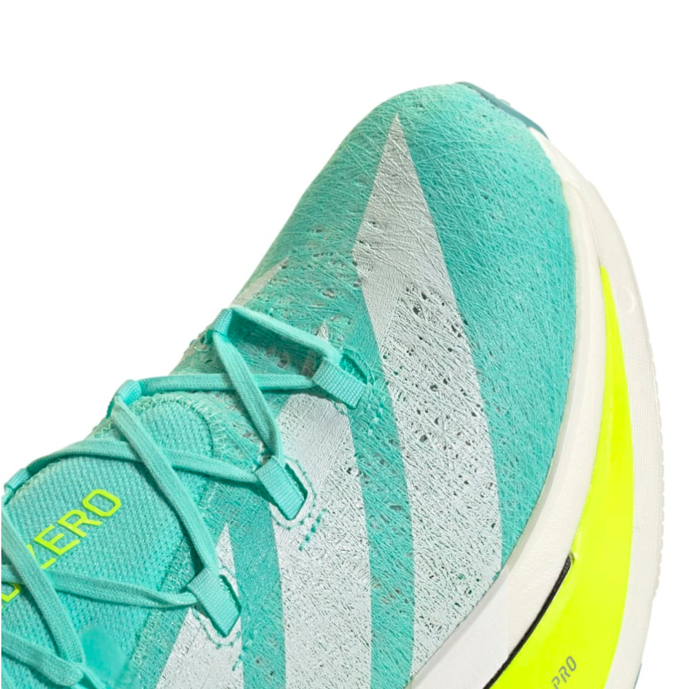 Adidas Adizero Prime X3 Strung Running Shoes :Flash Aqua | Lucid Lemon ...