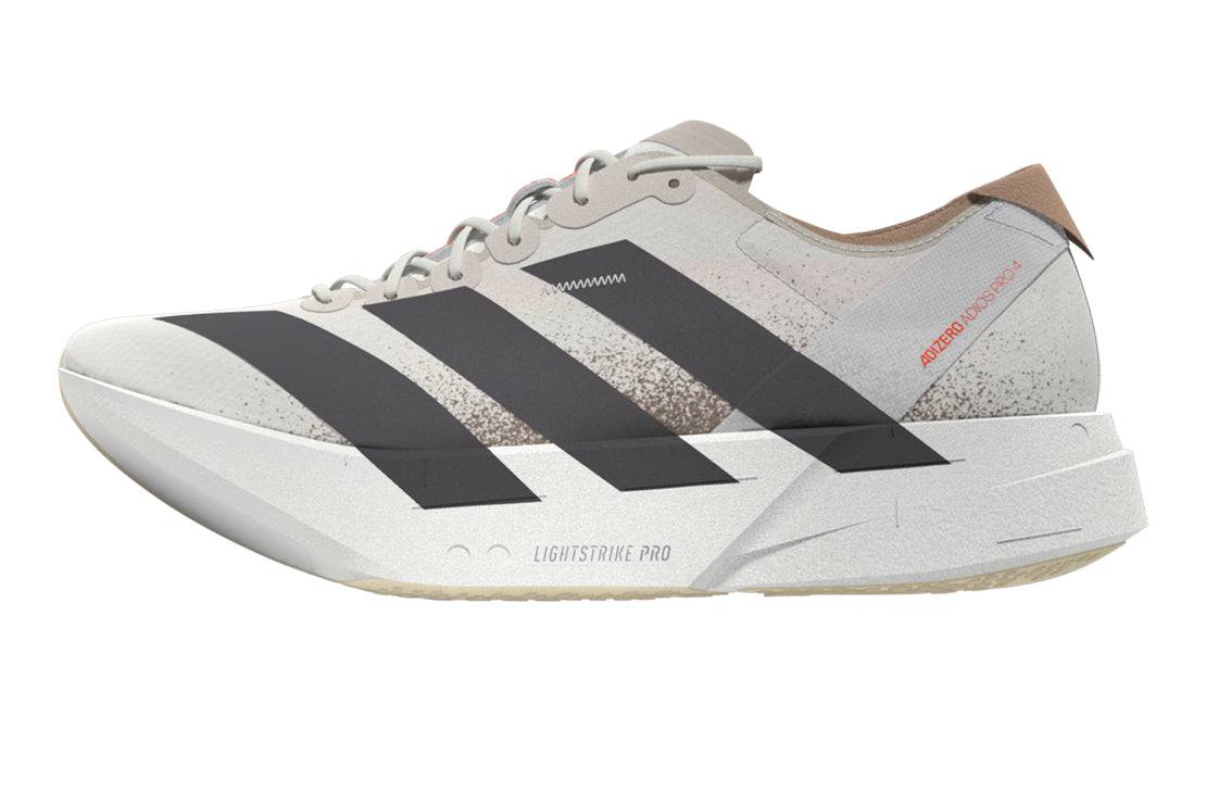 Men's Adidas Adizero Adios Pro 4 :Core White – iRUN Singapore