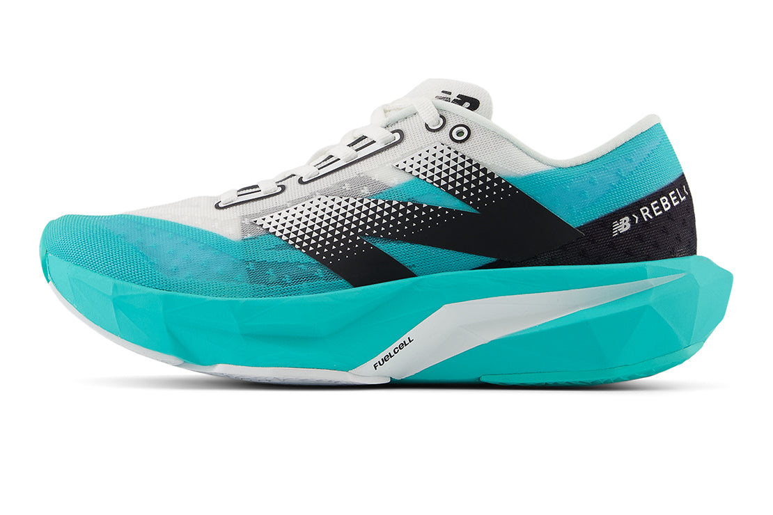 Women's New Balance Fuel Cell Rebel V4 (D) :Cyber Jade – iRUN Singapore