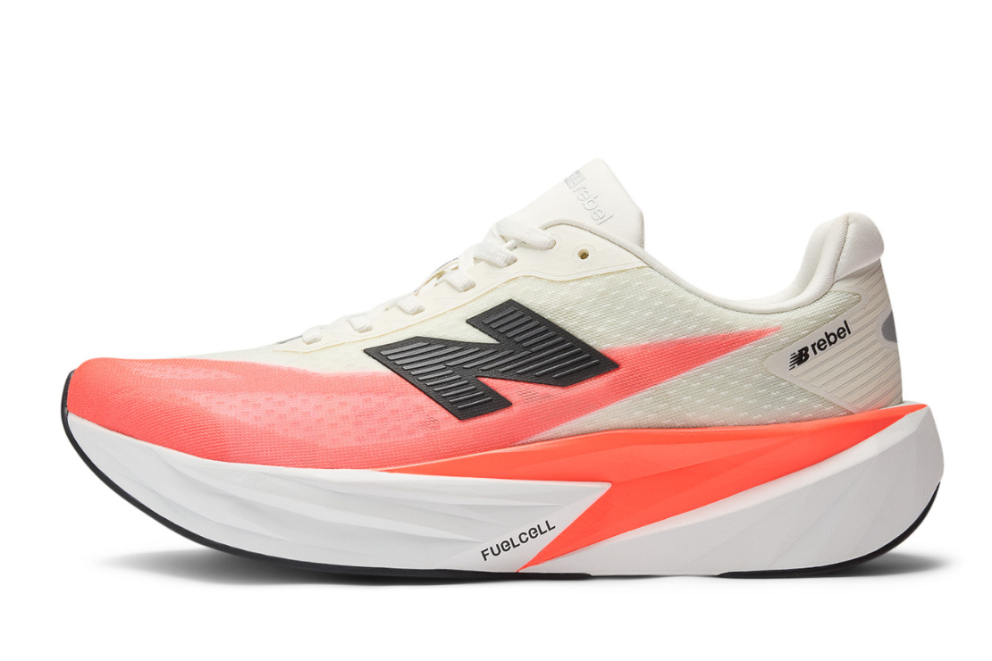 Men's New Balance FuelCell Rebel v5 (D) Running Shoes :Urgent Red ...