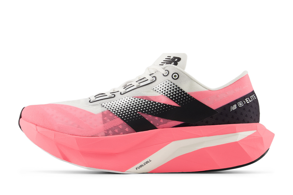 Men's Fuel Cell SuperComp Elite V4 (D) Racing Shoes :Ultra Pink | White ...