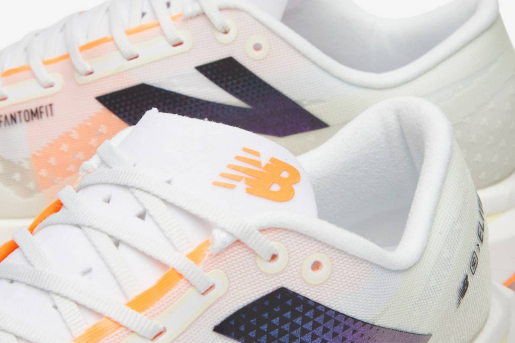 Men's New Balance FuelCell SuperComp Elite v4 :White | Hot Mango – iRUN ...