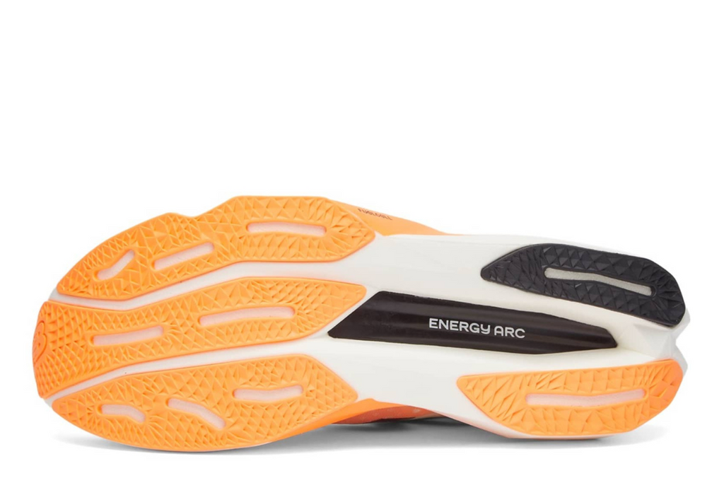 Men's New Balance FuelCell SuperComp Elite v4 :White | Hot Mango – iRUN ...