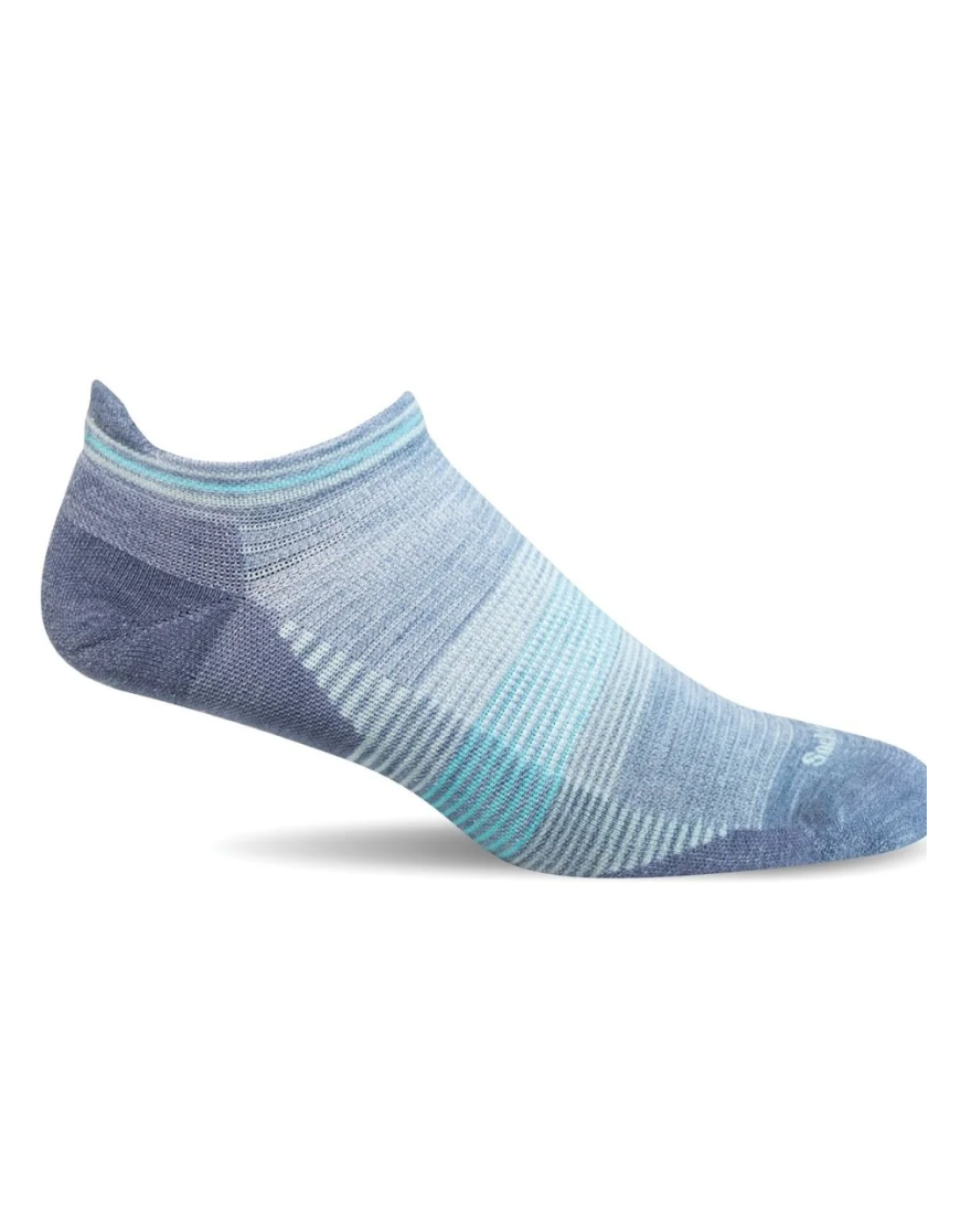 Women's Cadence Micro Socks :Bluestone – iRUN Singapore