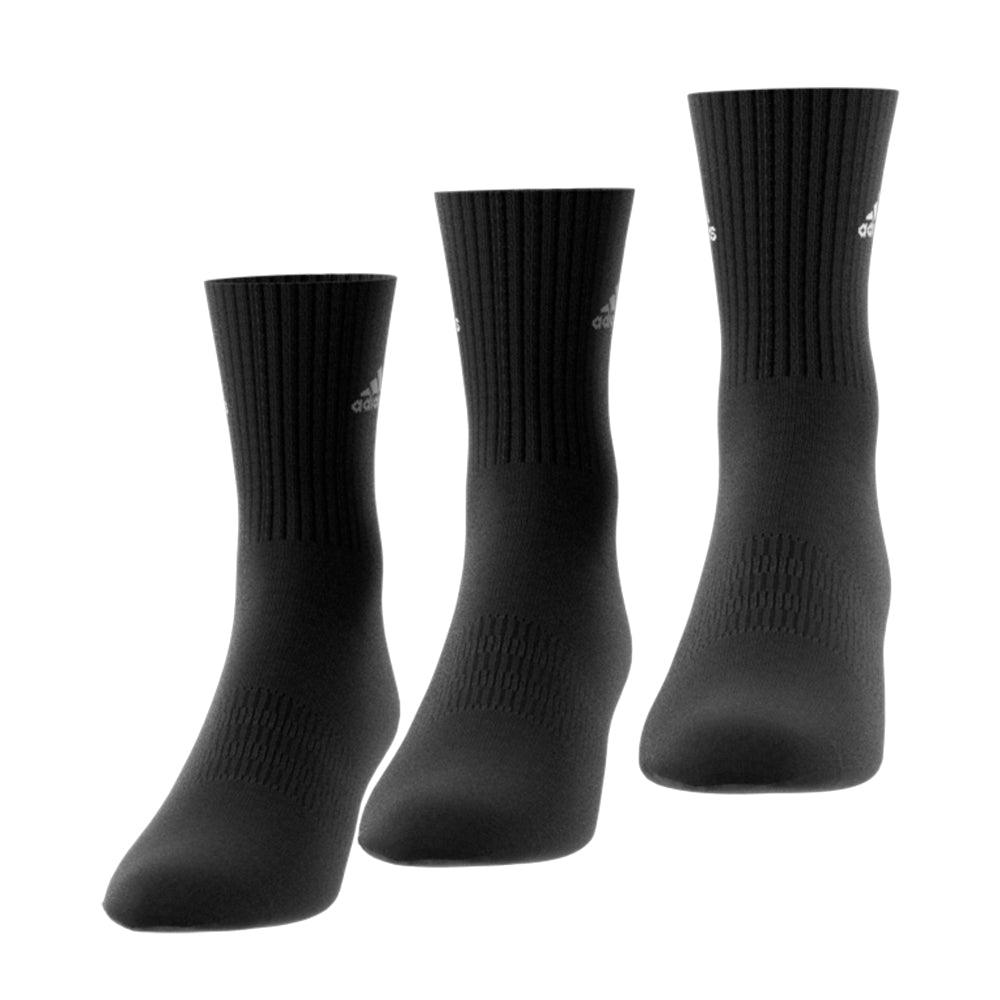 Adidas Cushioned Crew Socks (3 Pairs | 2 Colours) – iRUN Singapore