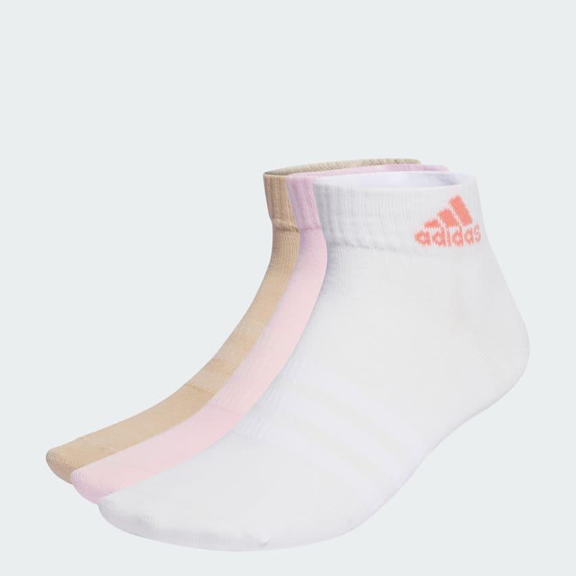 Adidas Thin & Light Ankle Socks (3 Pairs | 2 Colours) – iRUN Singapore
