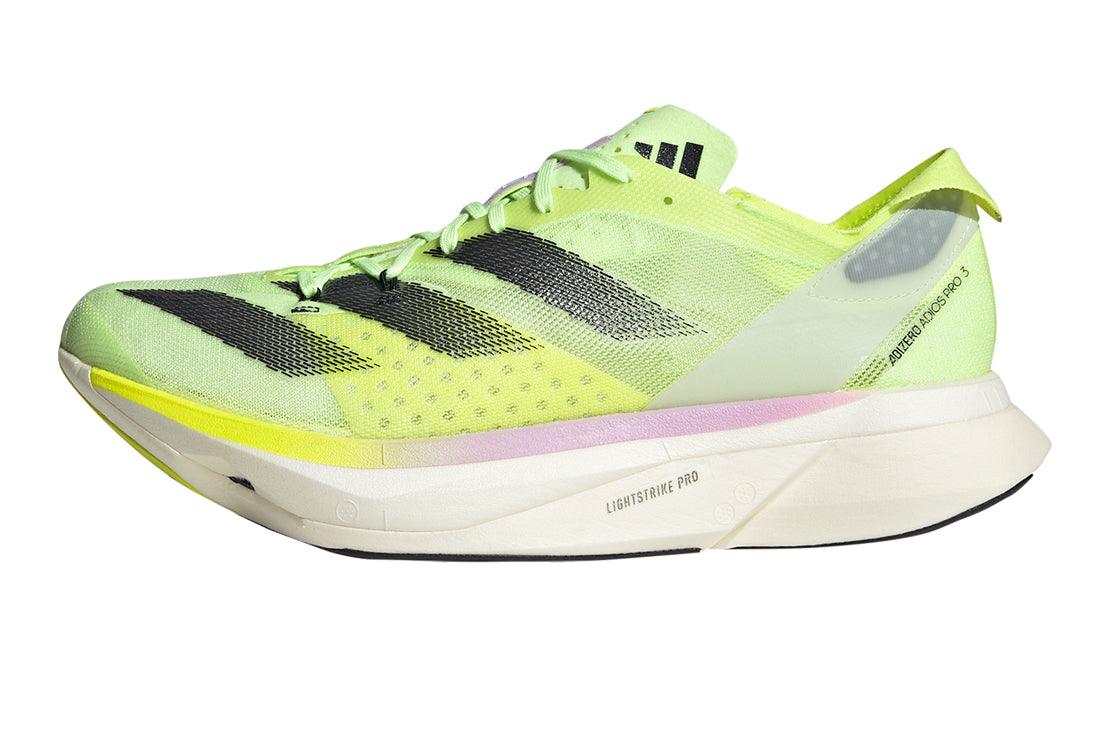 Men's Adidas Adizero Adios Pro 3 Shoes :Green Spark – iRUN Singapore
