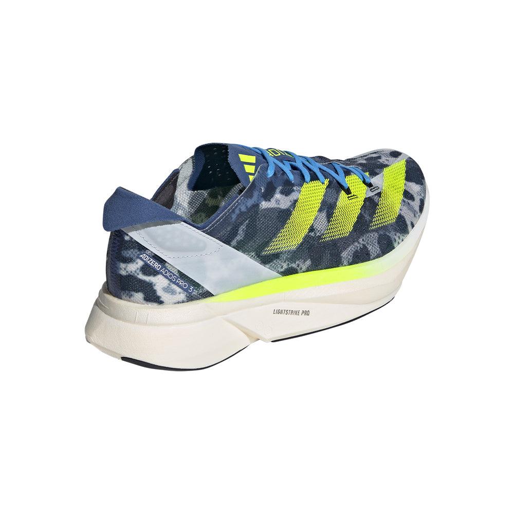 Women's Adidas Adizero Adios Pro 3 Racing Shoes :White I Lemon – iRUN ...