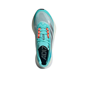 Women's Adidas Adizero Boston 12 Shoes :Flash Aqua | Silver Metallic ...