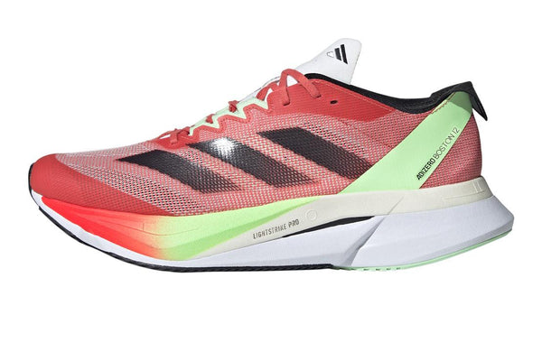 Women's Adidas Adizero Boston 12 Shoes :Preloved Scarlet | Aurora Met ...