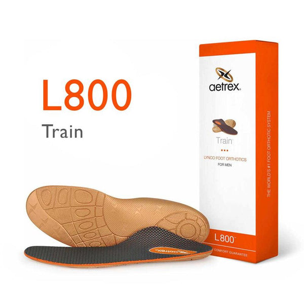 Aetrex Men's Train Orthotics Exercise Insole (Cupped | Neutral) – iRUN ...