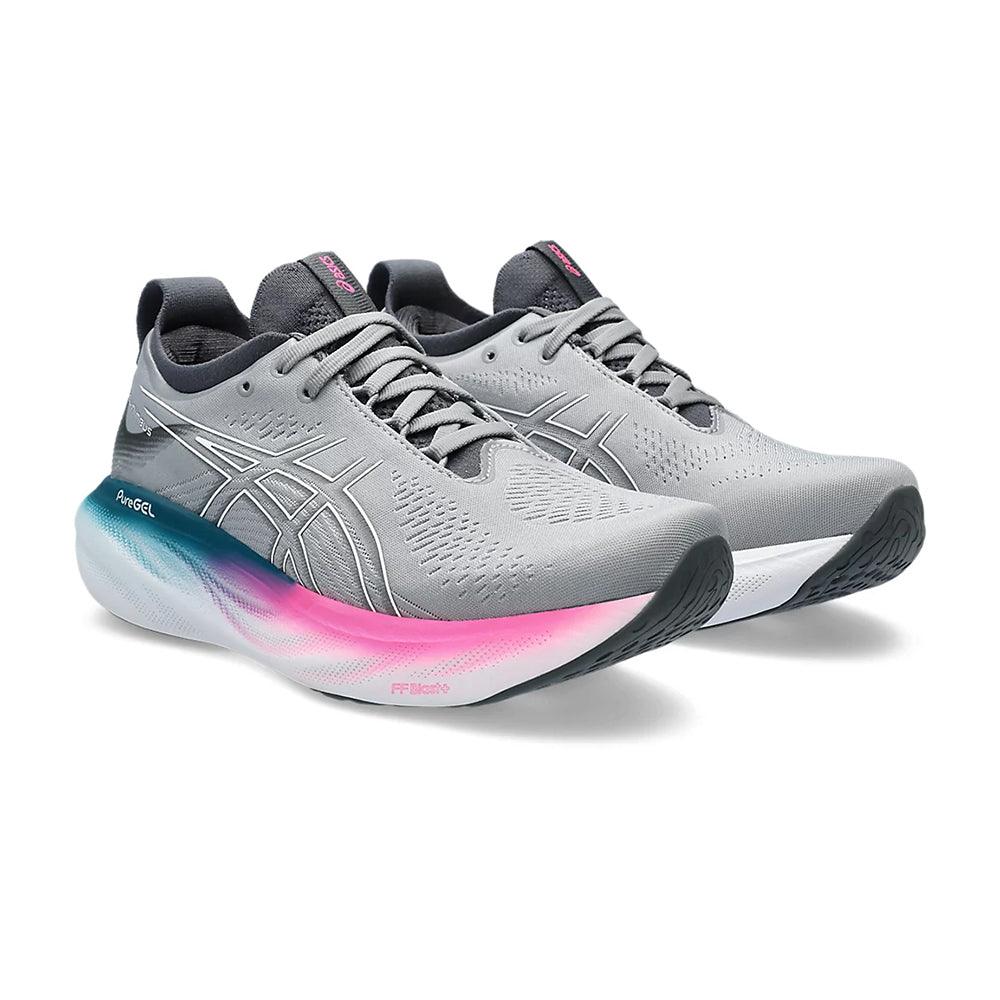 Women's Asics Gel-Nimbus 25 Shoes :Sheet Rock | White – iRUN Singapore
