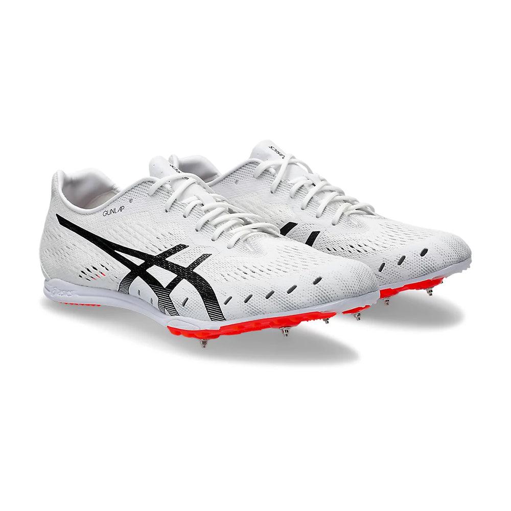 Asics Gun Lap 3 Track & Field Shoes :White | Black – iRUN Singapore