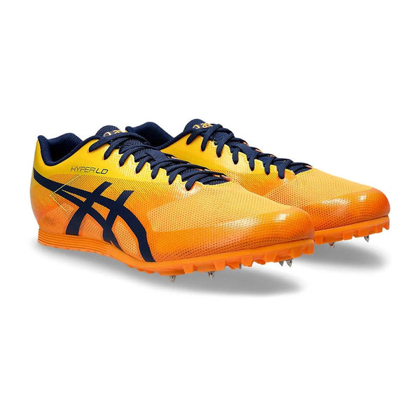 Asics Hyper LD 6 Track & Field Shoes :Orange Pop | Blue Expanse – iRUN ...