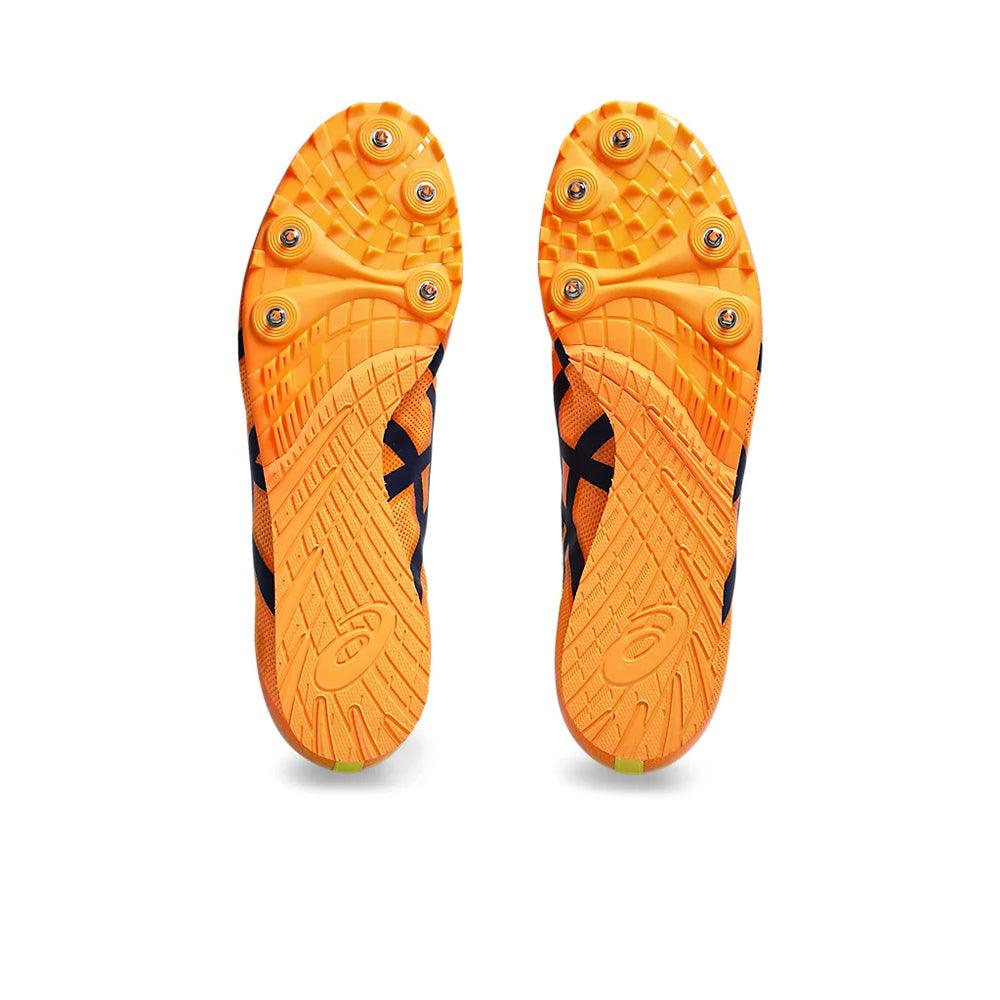 Asics Hyper LD 6 Track & Field Shoes :Orange Pop | Blue Expanse – iRUN ...