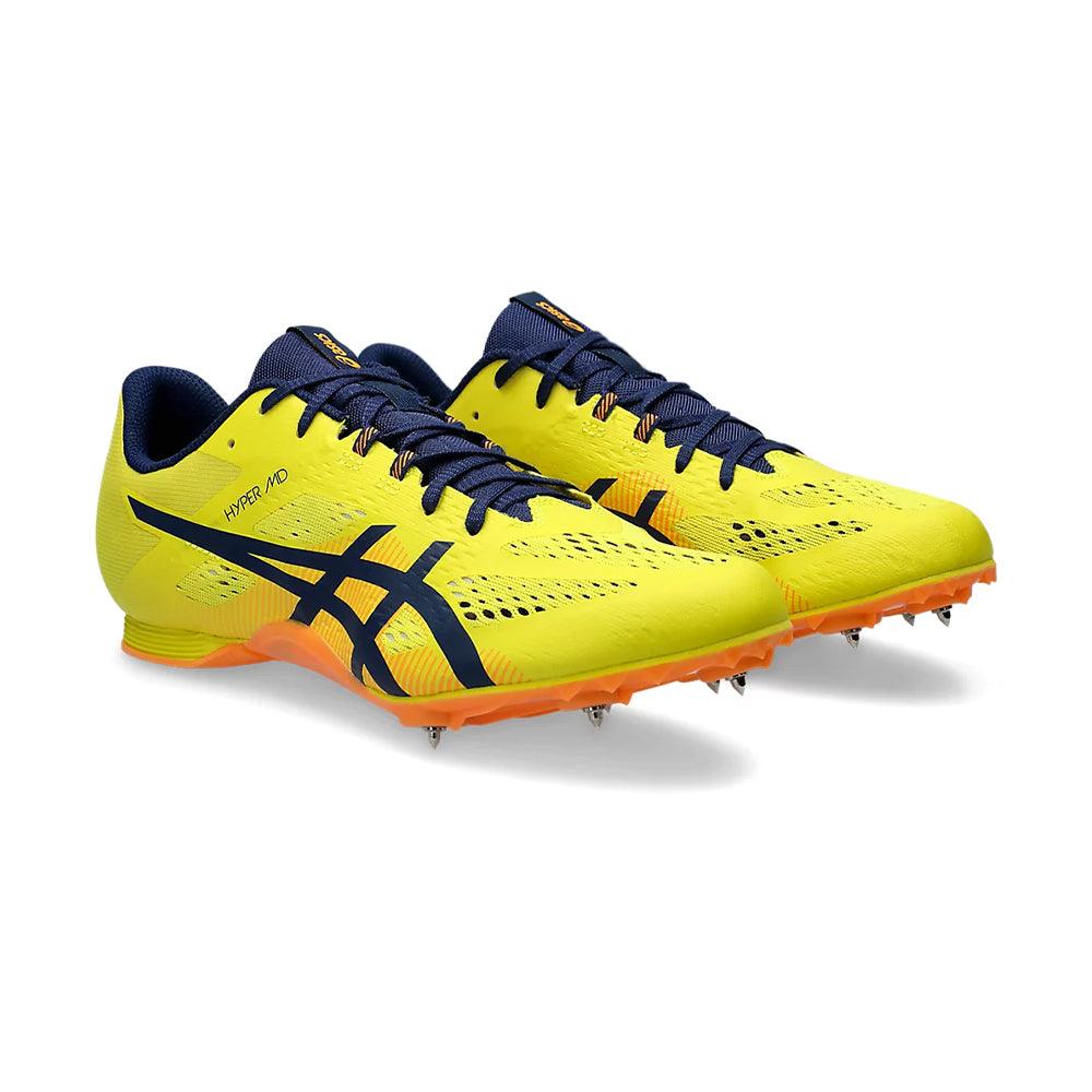 Unisex Asics Hyper MD 8 Track & Field :Bright Yellow – iRUN Singapore