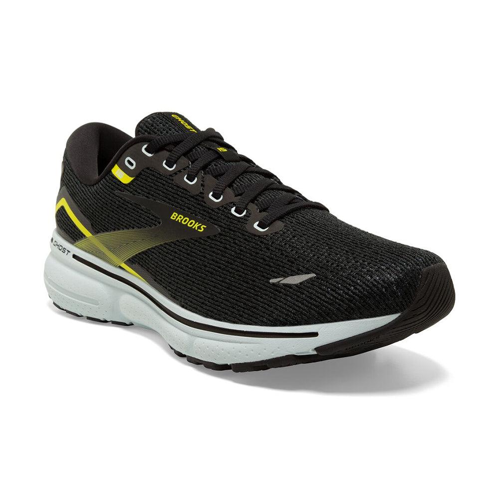 Men's Brooks Ghost 15 Shoes :Black | Ballad Blue – iRUN Singapore