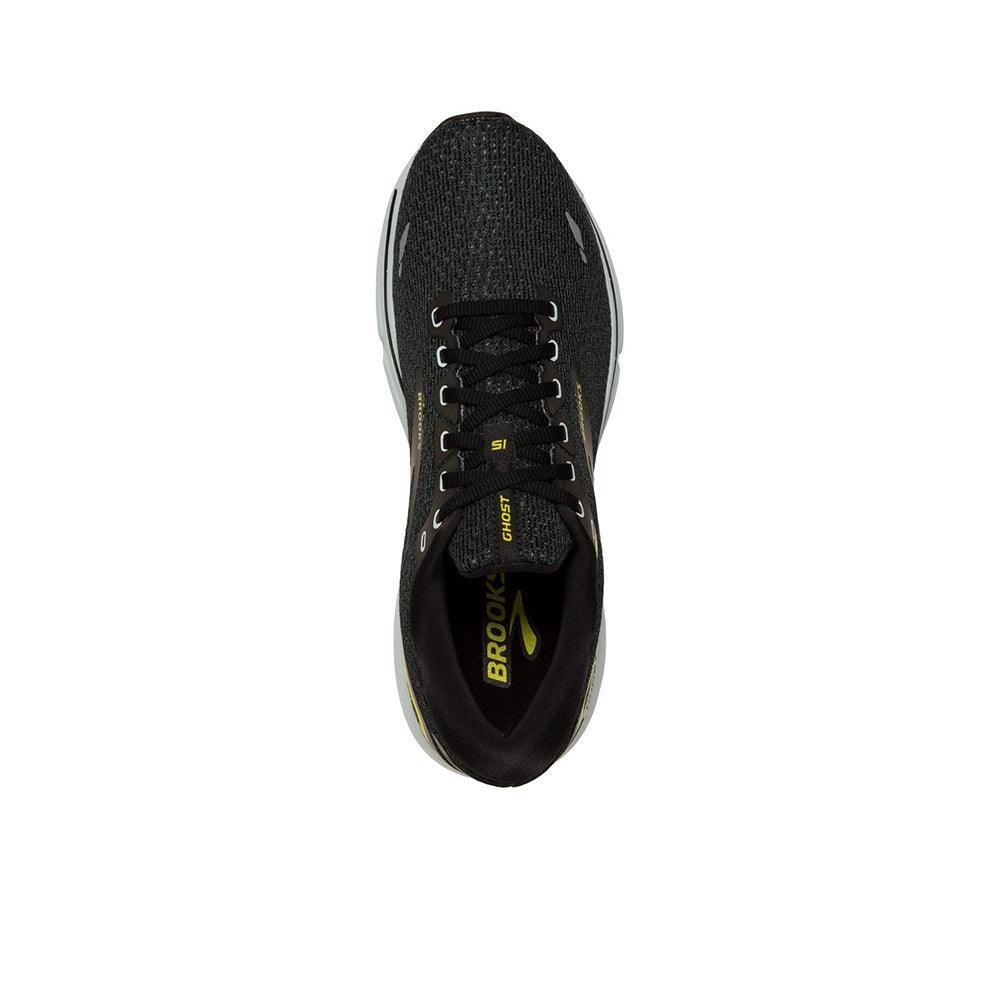 Men's Brooks Ghost 15 Shoes :Black | Ballad Blue – iRUN Singapore