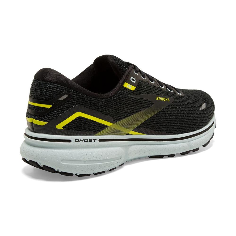 Men's Brooks Ghost 15 Shoes :Black | Ballad Blue – iRUN Singapore