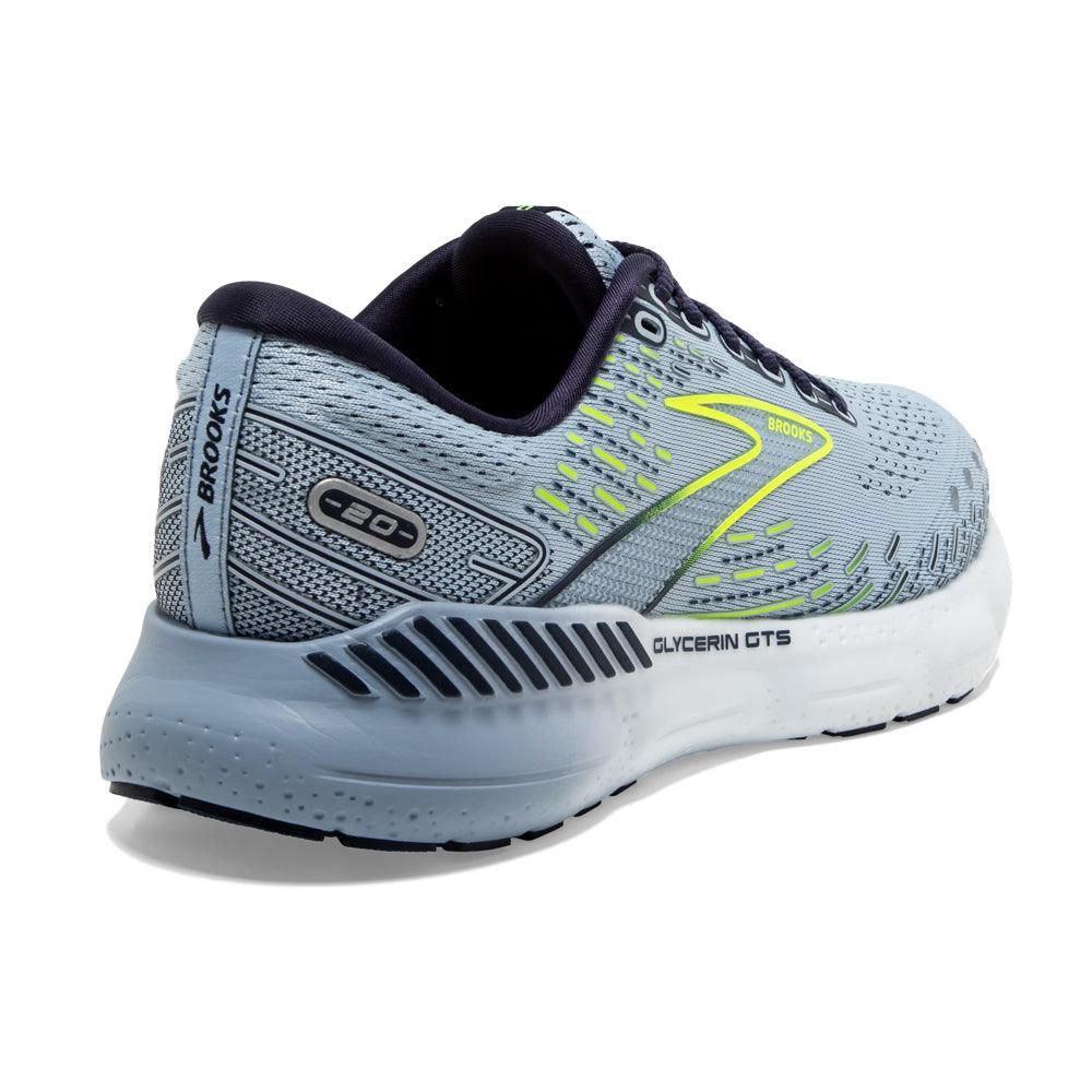 Women's Brooks Glycerin GTS 20 Shoes :Light Blue | Peacoat – iRUN Singapore