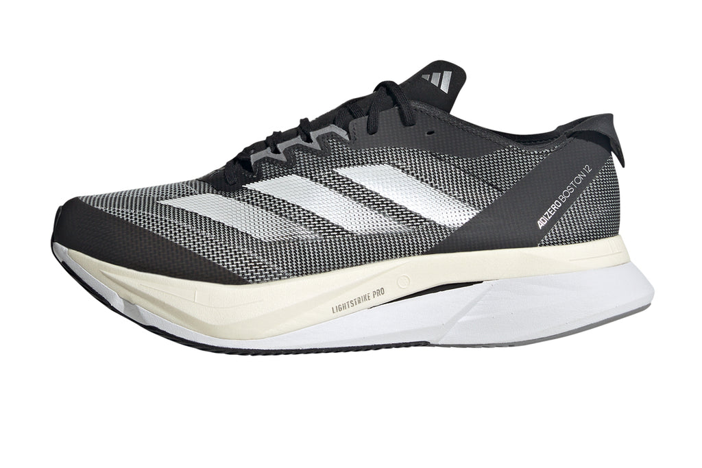 Women's Adidas Adizero Boston 12 :Black | Cloud White – iRUN Singapore