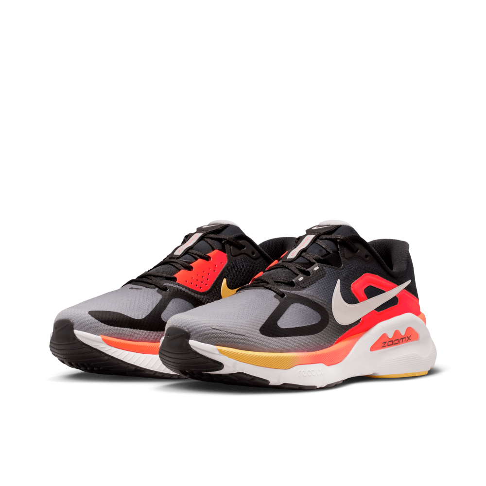 Men's Nike Structure Plus Cushioned Stability Shoes :Black | Citron – iRUN Singapore