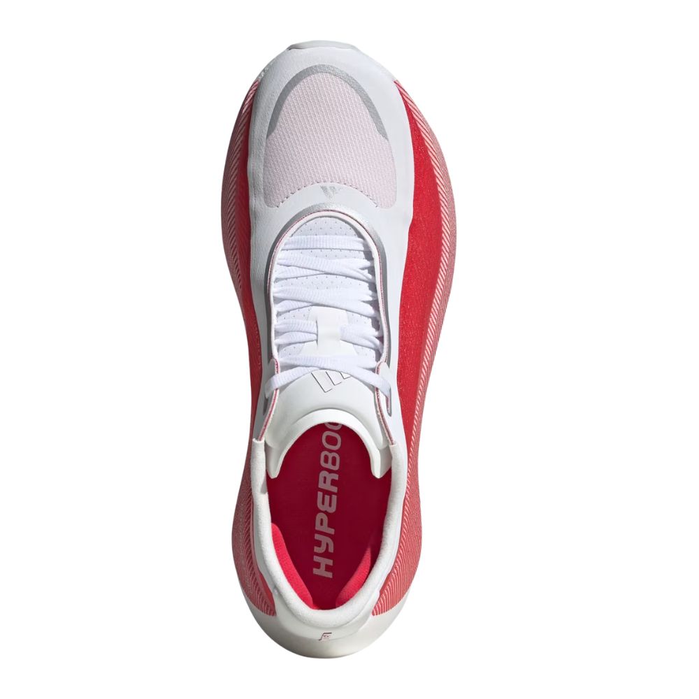 Adidas Men's HYPERBOOST EDGE Running Shoes Cloud White Pure Ruby – iRUN ...