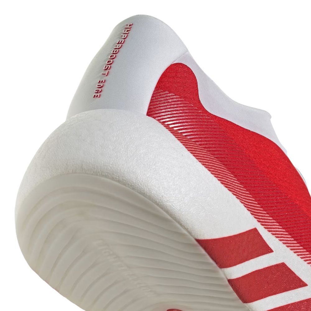 Adidas Men's HYPERBOOST EDGE Running Shoes Cloud White Pure Ruby – iRUN ...